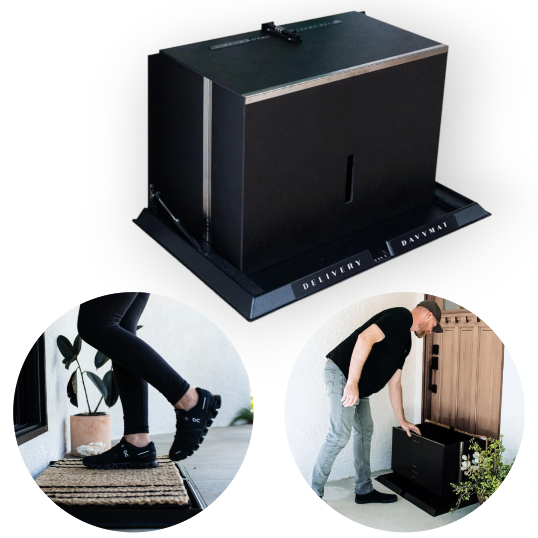 Davymat - transforms doormat to anchored lock box in under 5 seconds